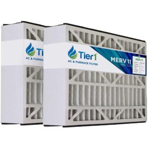 tier1 16x25x5 merv 11 replacement for generalaire 14161 & 4511 air filter 2 pack