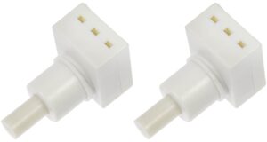 dorman 924-798 dome lamp switch kit compatible with select acura / honda models, 2 pack