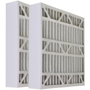 Tier1 20x25x6 Merv 8 Replacement for Lennox X0445 Air Filter 2 Pack