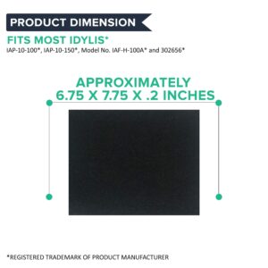 Think Crucial Replacement for Idylis A Carbon Filter, Fits IAP-10-100 and IAP-10-150, Compatible with IAF-H-100A and 302656