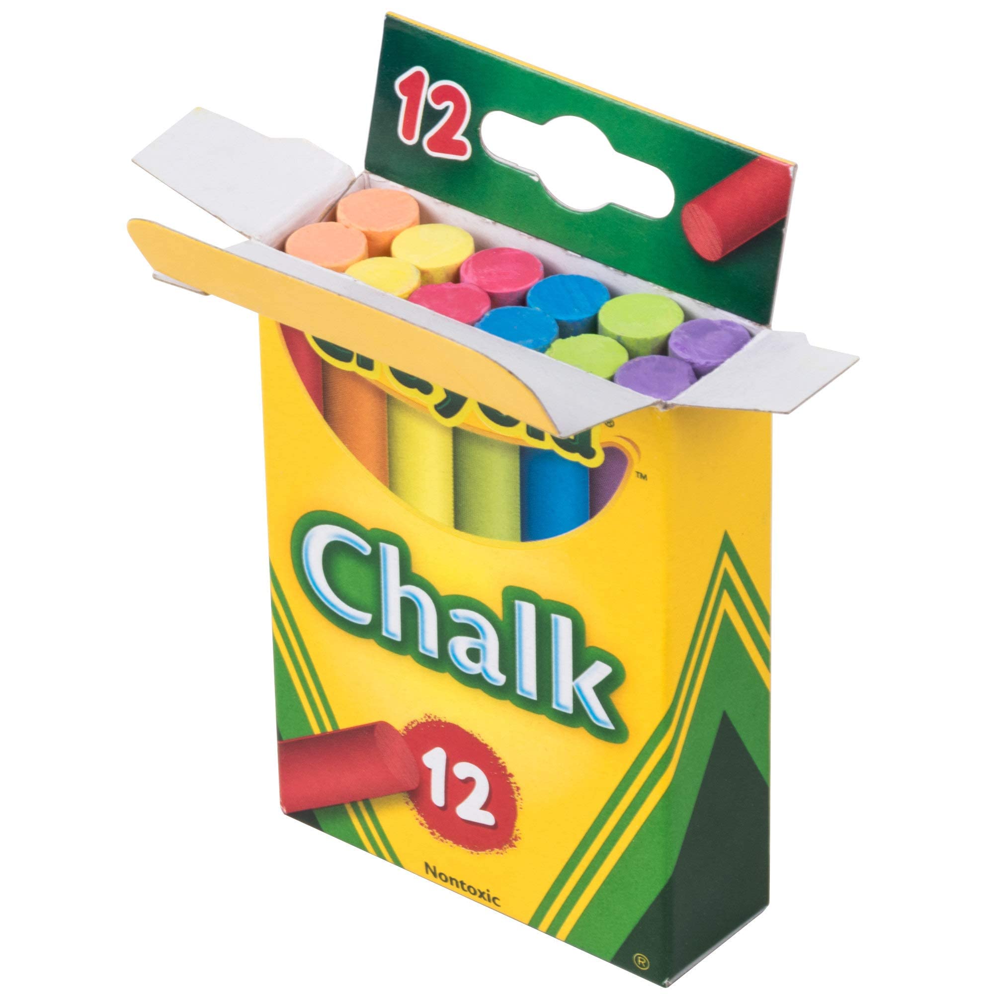 Crayola Colored Chalk Sticks 12 Count - 2 Packs