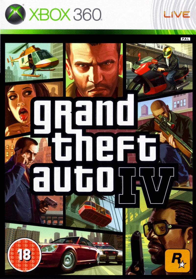 X360 GRAND THEFT AUTO IV GTA [Xbox 360]