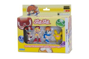 puyo puyo with figure 3ds cover set