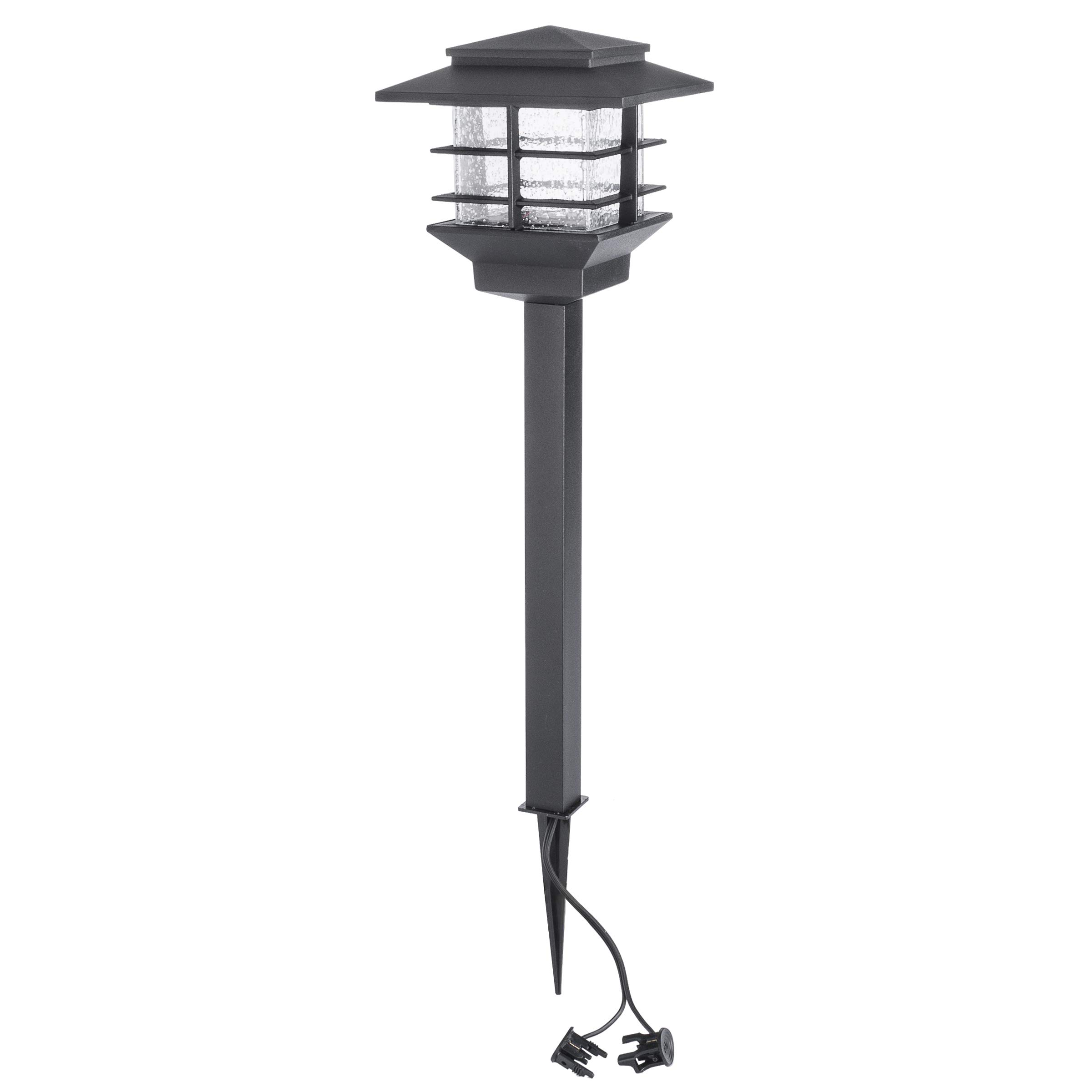 Sterno Home Paradise GL33870BK Low Voltage Cast Aluminum 3-watt LED Path, Outdoor Garden Lights, Black