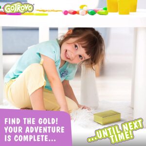 GOTROVO The Family Treasure Hunt Game! Active Search and Find Treasure Hunt Game for Kids | Best Cooperative Board Games for Kids Ages 4-8