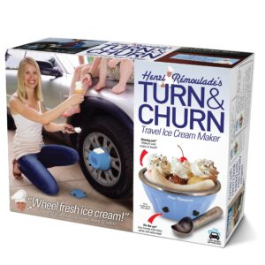 Prank-O Turn & Churn Gag Gift Empty Box, Birthday Gift Box, Wrap Your Real Present in a Convincing and Funny Fake Gift Box, Practical Joke for Birthday Presents, Holidays, Parties