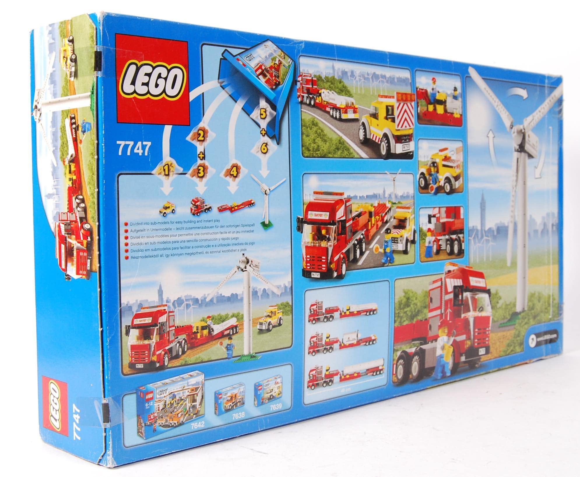 Wind Turbine Transport - LEGO set #7747-1