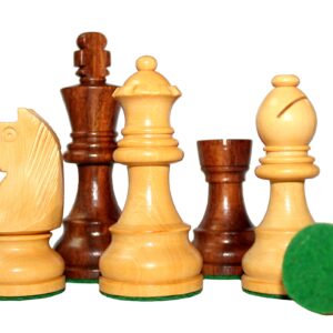 StonKraft - 7" x 7" - Wooden Travel Folding Small Chess Game Board Set + Wooden Magnetic Crafted Pieces