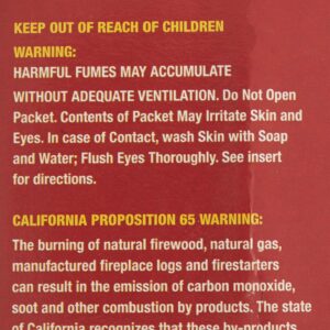 Ignite-O Creosote Sweeping Log FS855-24 Instant Fire Starter, 12-Packets, Brown/A