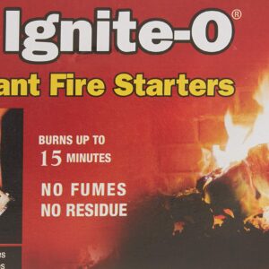 Ignite-O Creosote Sweeping Log FS855-24 Instant Fire Starter, 12-Packets, Brown/A