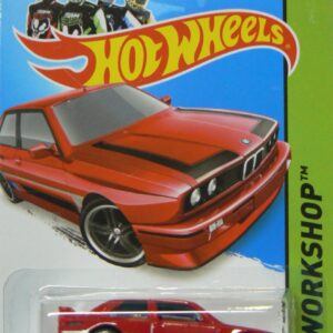 Hot Wheels 2014 Hw All Stars Workshop Red '92 Bmw M3 195/250