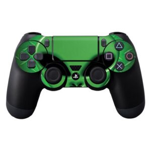 mightyskins skin compatible with sony ps4 controller - alien invasion | protective, durable, and unique vinyl decal wrap cover | easy to apply, remove, and change styles | made in the usa