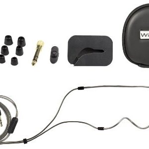 Wi Digital SEBD10 Wi Sure-Ears Professional Noise-Isolating In-Ear Monitors Optimized for Bass Drums and Keyboards - Polished Silver Brass