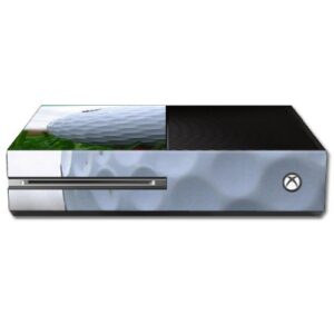 mightyskins skin compatible with microsoft xbox one - golf | protective, durable, and unique vinyl decal wrap cover | easy to apply, remove, and change styles | made in the usa