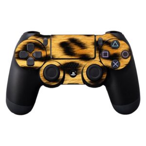 mightyskins skin compatible with sony ps4 controller - cheetah | protective, durable, and unique vinyl decal wrap cover | easy to apply, remove, and change styles | made in the usa