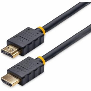 startech.com 5m (15 ft) active high speed hdmi cable - ultra hd 4k x 2k hdmi cable - hdmi to hdmi m/m - 1080p - audio video gold-plated (hdmm5ma)