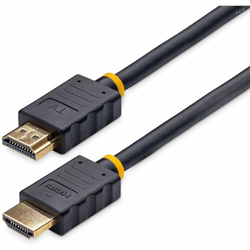 StarTech.com 5m (15 ft) Active High Speed HDMI Cable - Ultra HD 4k x 2k HDMI Cable - HDMI to HDMI M/M - 1080p - Audio Video Gold-Plated (HDMM5MA)