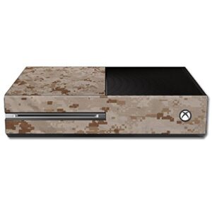 mightyskins skin compatible with microsoft xbox one - desert camo | protective, durable, and unique vinyl decal wrap cover | easy to apply, remove, and change styles | made in the usa