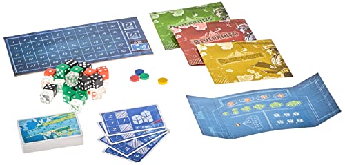 Blueprints Board Game - Architectural Strategy Game for Building Marvels with Wood, Glass, Stone, and More! Family Game for Kids & Adults, Ages 13+, 2-4 Players, 30 Min Playtime, Made by Z-Man Games