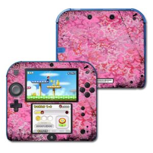 mightyskins skin compatible with nintendo 2ds wrap sticker skins pink star