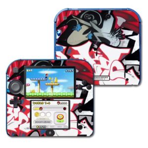 mightyskins skin compatible with nintendo 2ds - graffiti mash up | protective, durable, and unique vinyl decal wrap cover | easy to apply, remove, and change styles | made in the usa