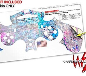 WraptorSkinz Vinyl Decal Skin Compatible with Sony PS4 Controller PlayStation 4 Original Slim and Pro Graffiti Splatter (Controller NOT Included)