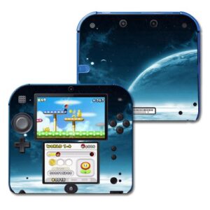 mightyskins skin compatible with nintendo 2ds - outer space | protective, durable, and unique vinyl decal wrap cover | easy to apply, remove, and change styles | made in the usa