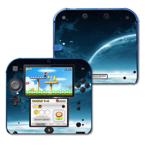 MightySkins Skin Compatible with Nintendo 2DS - Outer Space | Protective, Durable, and Unique Vinyl Decal wrap Cover | Easy to Apply, Remove, and Change Styles | Made in The USA