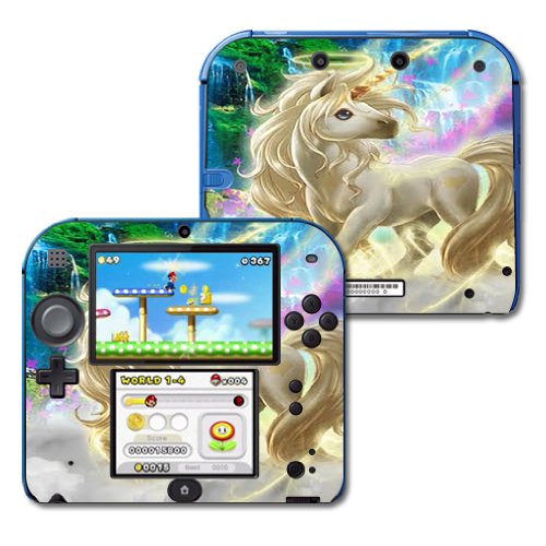 MightySkins Skin Compatible with Nintendo 2DS wrap Sticker Skins Unicorn