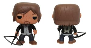 funko pop! the walking dead: bloody version biker daryl vinyl figure