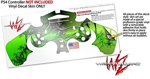 WraptorSkinz Vinyl Decal Skin Compatible with Sony PS4 Controller PlayStation 4 Original Slim and Pro Lighting (Controller NOT Included)