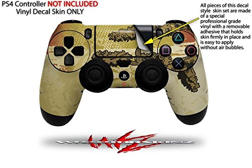 WraptorSkinz Vinyl Decal Skin Compatible with Sony PS4 Controller PlayStation 4 Original Slim and Pro Bonsai Sunset (Controller NOT Included)