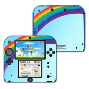 mightyskins skin compatible with nintendo 2ds wrap sticker skins rainbow