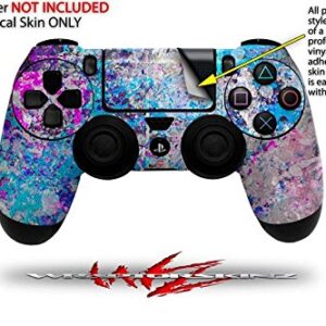 WraptorSkinz Vinyl Decal Skin Compatible with Sony PS4 Controller PlayStation 4 Original Slim and Pro Graffiti Splatter (Controller NOT Included)