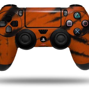 WraptorSkinz Vinyl Decal Skin compatible with Sony PS4 Controller PlayStation 4 Original Slim and Pro Tie Dye Bengal Side Stripes (CONTROLLER NOT INCLUDED)