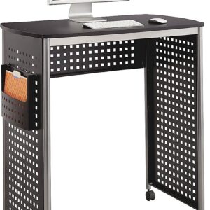 Safco Products 1908BL Scoot Mobile Stand-Up Desk, Black