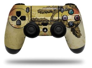 wraptorskinz vinyl decal skin compatible with sony ps4 controller playstation 4 original slim and pro bonsai sunset (controller not included)