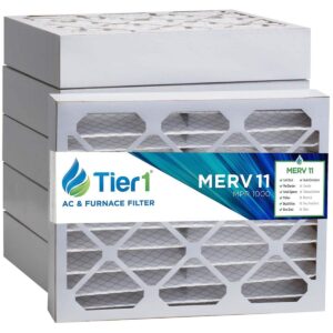 tier1 20x25x4 merv 11 ultra allergen air filter 6 pack