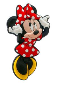 disney minnie soft touch magnet,multi-colored,4"