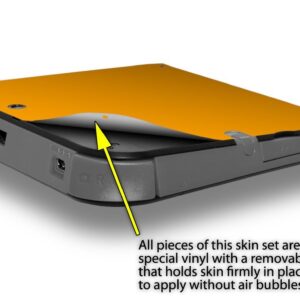 Solids Collection Orange - WraptorSkinz Decal Style Vinyl Skin Compatible With Nintendo 2DS (2DS NOT INCLUDED)