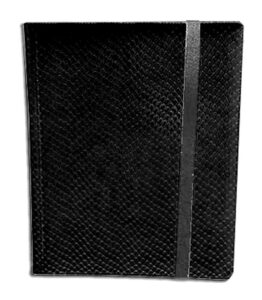 legion supplies binder - 9 pocket dragon hide black