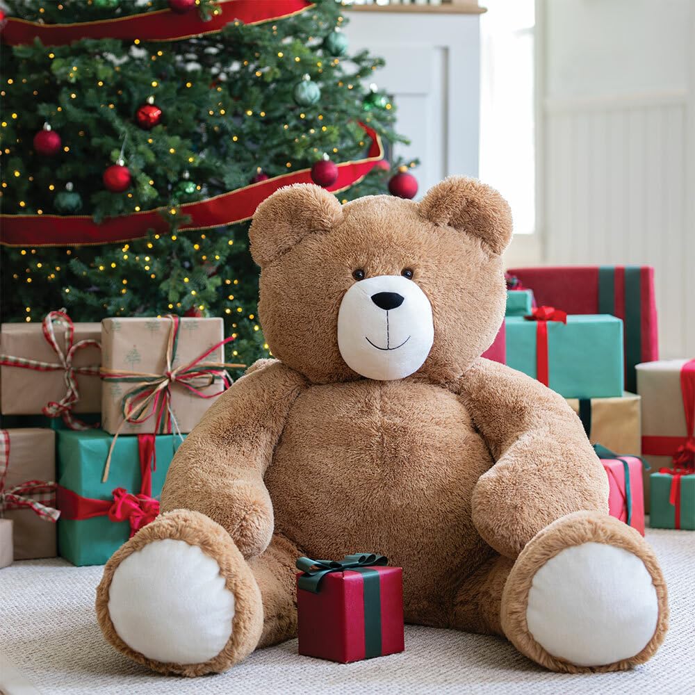 Vermont Teddy Bear Giant Teddy Bear - Big Teddy Bear, 4 Foot, 48", 4 FT, Giant Stuffed Animal