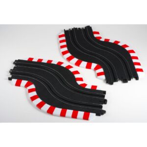 afx slot track chicane set, l&r