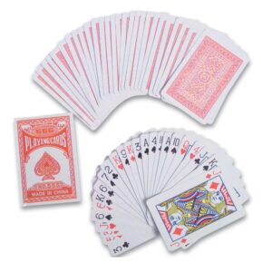 rhode island novelty 2.25 inch x 3.5 inch playing cards, 24 packs