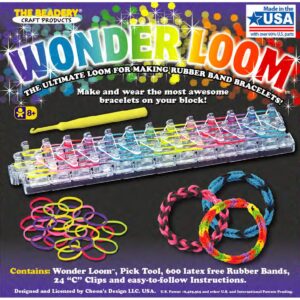 the beadery wonder loom: the ultimate loom for making rubber band bracelets