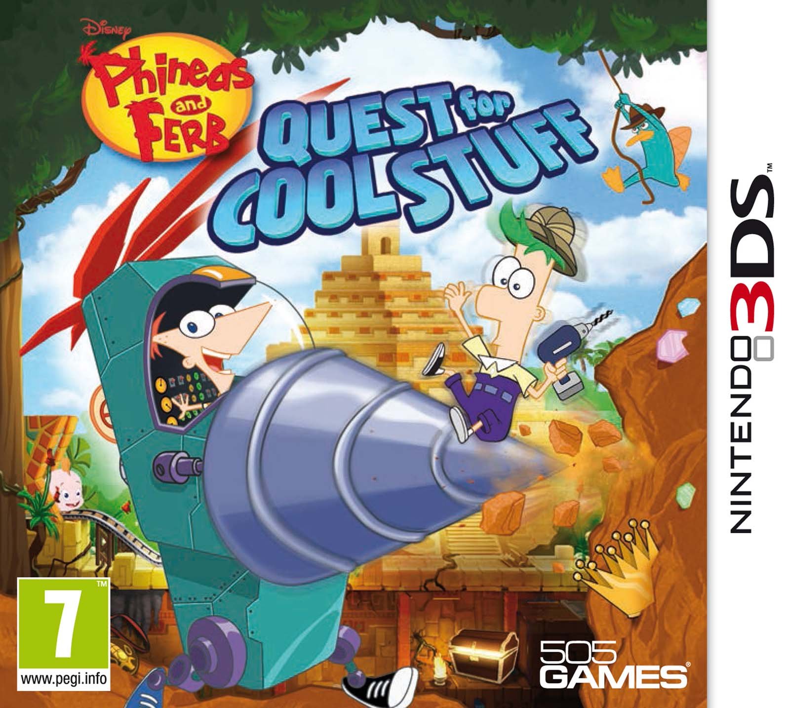 Phineas and Ferb : Quest for Cool Stuff (Nintendo 3DS)