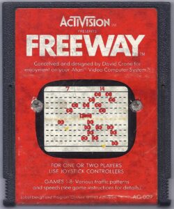 freeway atari 2600 video game cartridge