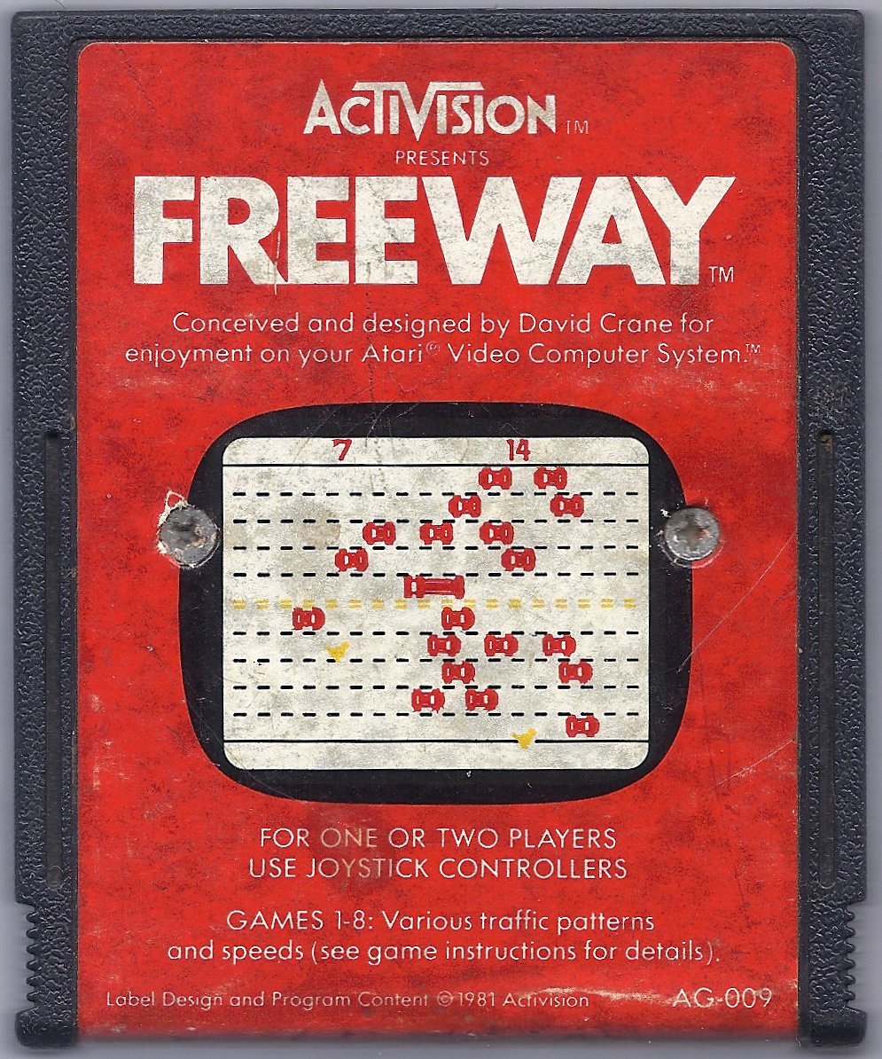 Freeway Atari 2600 Video Game Cartridge