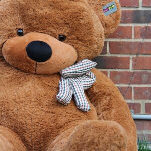 Joyfay 78" Giant Teddy Bear Huge 6.5 feet Stuffed Teddy Bear Soft Toy Valentine's Big Gift (Dark Brown)