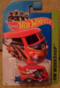 hot wheels new volkwagen kool kombi hw workshop red rare 2014